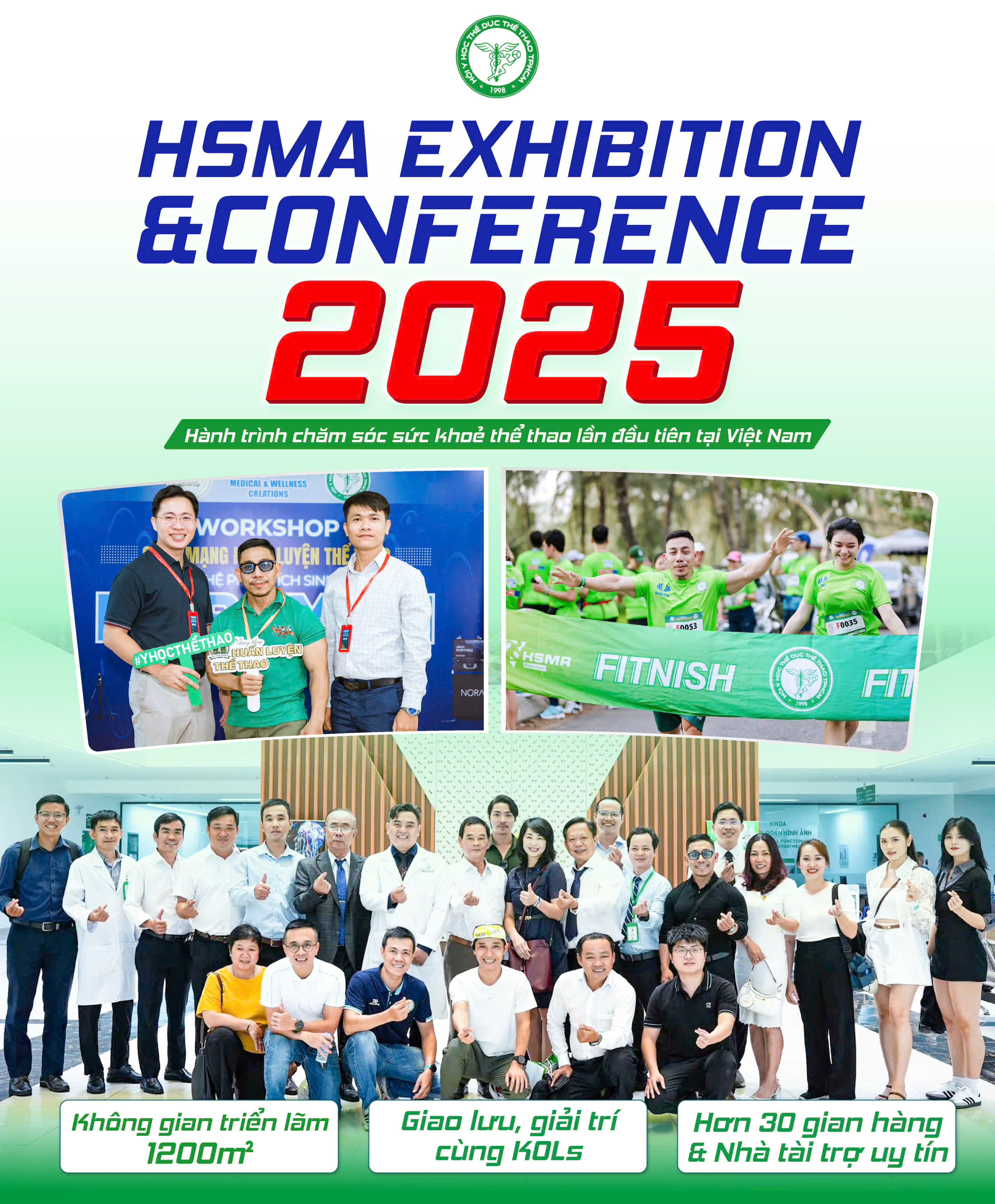 HSMA EXHIBITION & CONFERENCE 2025 - Hội Y Học Thể Thao